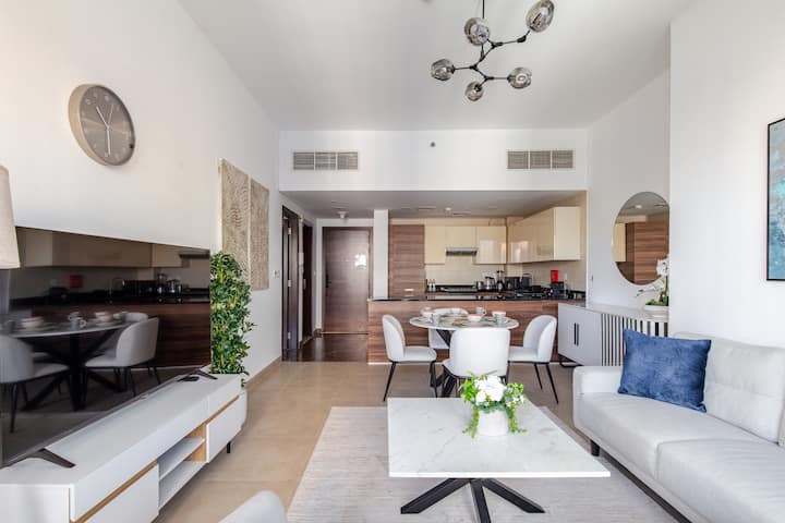 Elegant 1-bed Apt In Dubai Marina,4min Walk To Jbr - Dubai