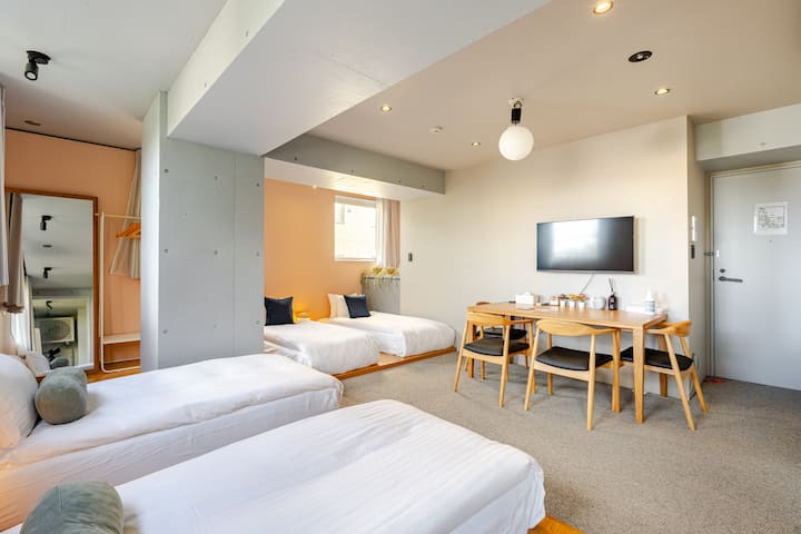 5min Shinjuku/awarded/family Spacious Space/mifi - Shinjuku City
