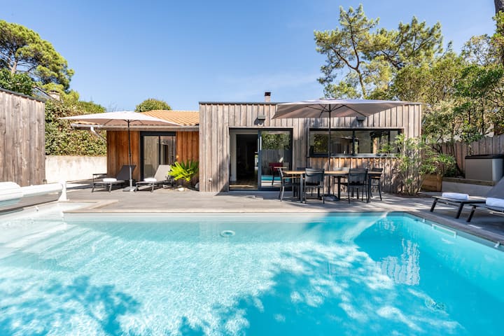 Magnifique Villa 5* Au Calme Avec Piscine Privée - Lacanau