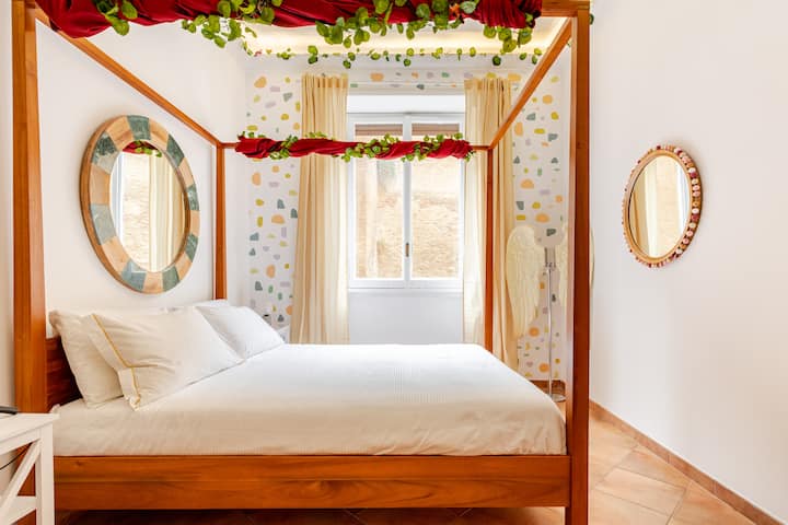 Funky 3br Apt, Scenic Tram Colosseum 7 Stops - Rome