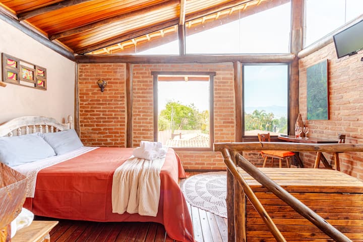 Chalé C/ Pisc. Privat. C/banheira Hidro A 1h De Sp - Atibaia