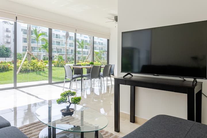 6 Ppl Condo | Sauna, Vapor, Alberca, Jacuzzi, Bbq - Playa del Carmen
