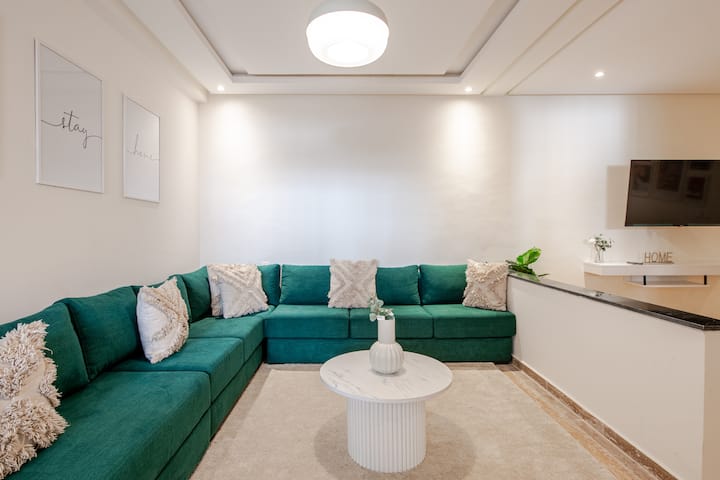 Modern 1 Bedroom W Terrace/garage/rabat Center - Rabat