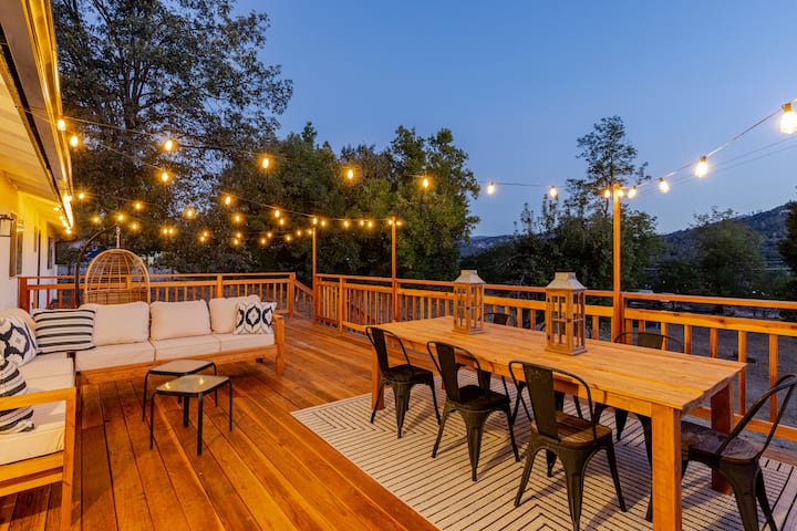 A Place To Relax Near Yosemite | Ev, Games, Views - Oakhurst, CA