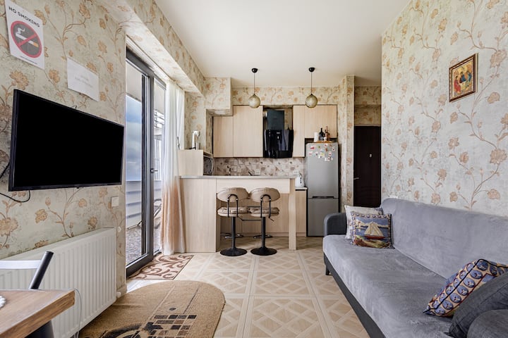 Panoramic City Views Modern 2br  Walk To Old Town - Tiflis