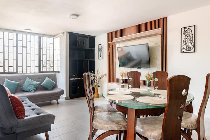 Cozy Apt+tv+parking+wifi+kitchen+ac At Santa Marta - Santa Marta