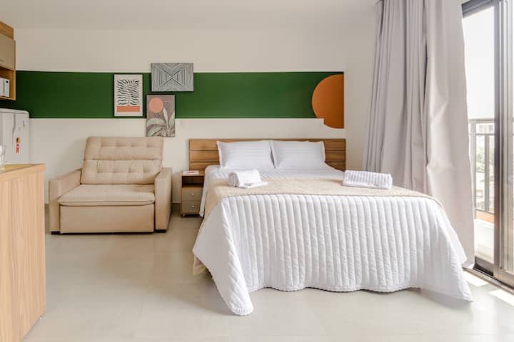 Estúdio 04, Perto Da Beneficência Portuguesa - Brazil