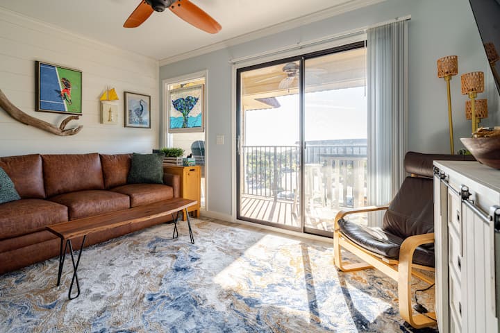 Top Floor Villa With Beach View - Île de Hilton-Head, SC