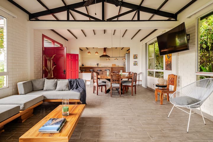 Casa Campestre | Jacuzzi | Muelle | 5hab | Pereira - Quindio