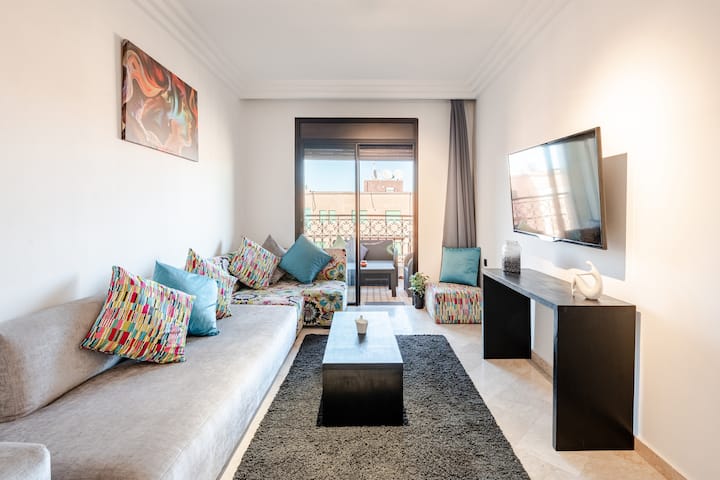 A Stunning 2 Bedroom Hivernage - Marrakech