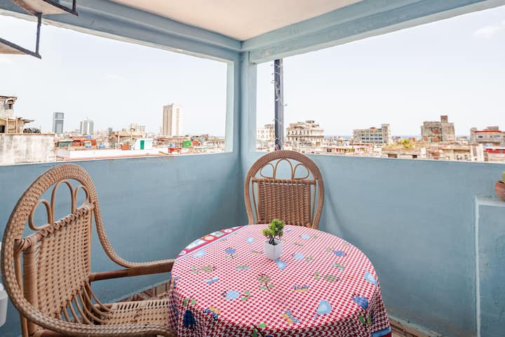 Centro Havana, Merkezi, 2 Yatak Odalı Daire - Cuba