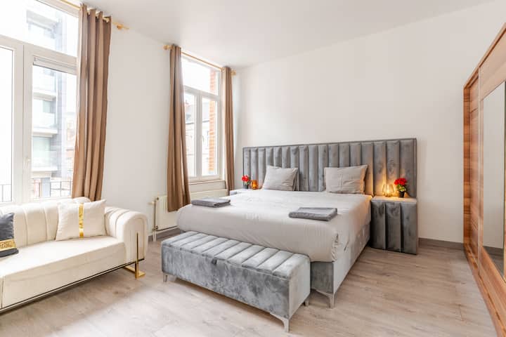 Ruim Appartement, 7 Personen Naast Gare Du Midi - Brussels Region