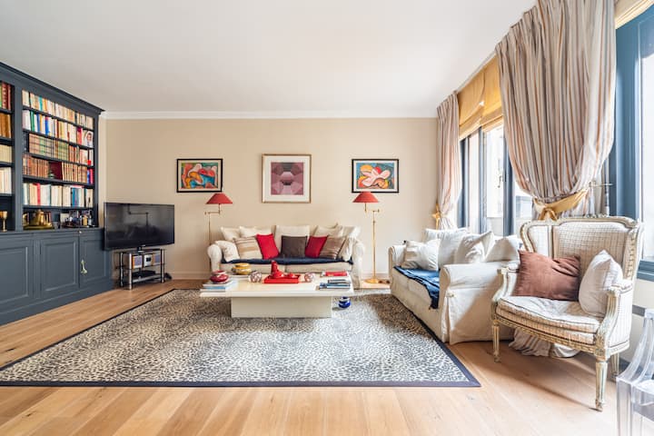 Appartement De Charme 95m2  Avec Parking - Paris