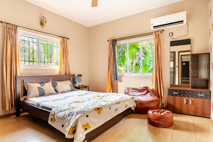 3bhk Luxury Ptv Island Villa |Wifi | Theatre | Bbq - Goa
