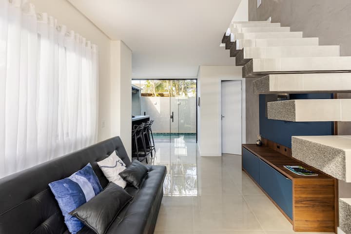 Casa Vista Lagoa - 100m Da Lagoa Com Piscina - Imbituba