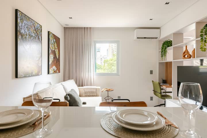 Studio Premium Itaim +Ménage Quotidien+ Park - São Paulo