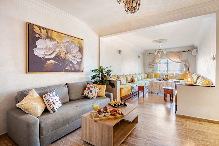 Elegant Spacieux & Chic à Guéliz - Marrakech