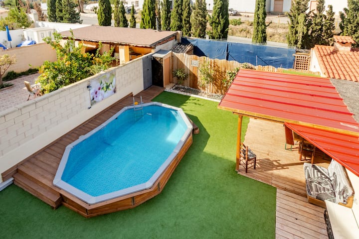 Villa Garden, Pool  & Sea - El Campello