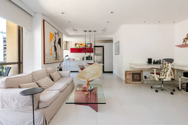 Loft Moderno E Aconchegante - Vista Lagoa - Rio de Janeiro