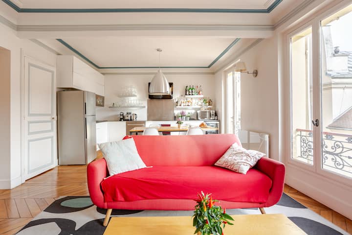 Luxueux Appartement à Montmartre (Vue Sacré Cœur) - Paris