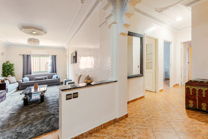 Appartement Spacieux Et Lumineux Au Cœur De Kech - Marrakesh