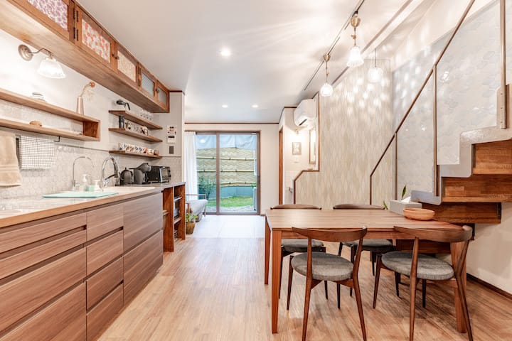 Expo Cottage 5|3-bedroom Machiya With Garden - Kioto