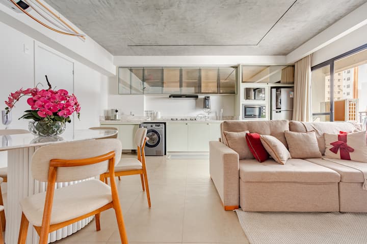 Apartamento Luxuoso & Aconchegante - Resort Urbano - Goiânia