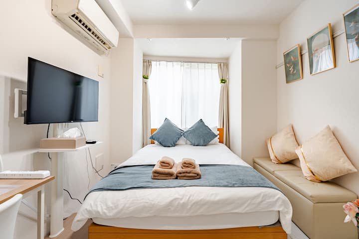 [スカイツリー6分、浅草駅10分]最寄り駅徒歩3分/新築・清潔/秋葉原・新宿・渋谷東京観光に最適/ - Asakusa