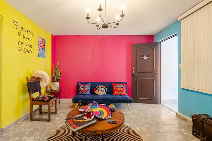 Departamento Climatizado, Céntrico/ Wifi Alta Vel - Monterrey