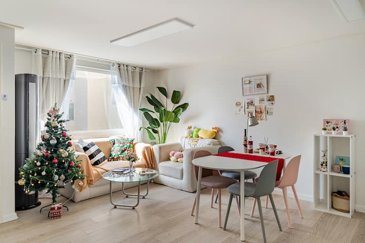 #무료주차#5인가능#달맞이 햇살가득Cozy숙소#해운대해변도보7분#해변열차#용궁사#오시리아 - Busan