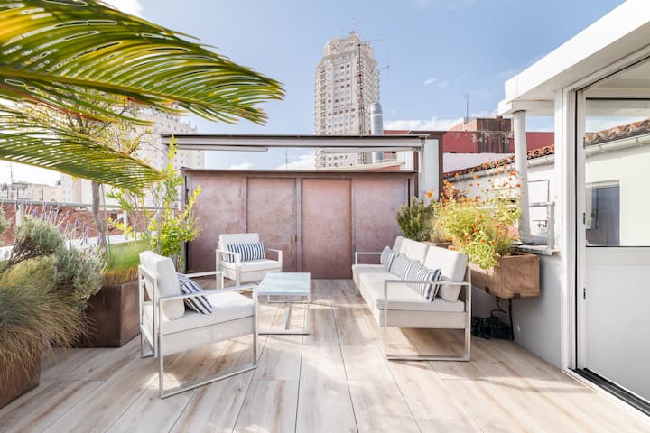 Nouveau: Penthouse Le Ciel De Madrid Avec Terrasse - Madrid