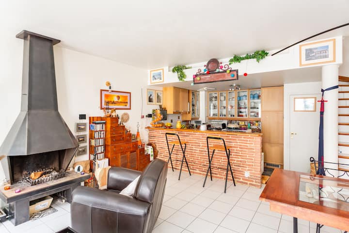 Beau Triplex Avec Grande Terrasse - Créteil