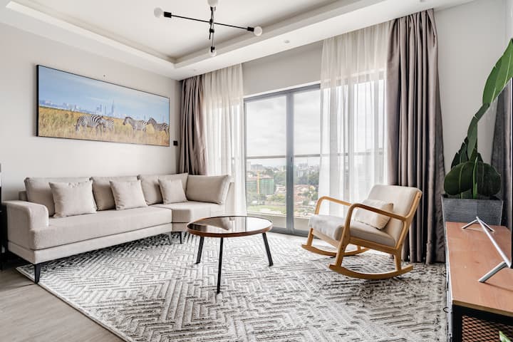 The Skyline Nest •W/ Rooftop Restaurant,pool & Gym - Nairobi