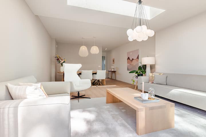 Moderne Luxe Woning, 2 Slaapkamers, Tuin En Bureau - Zaandam