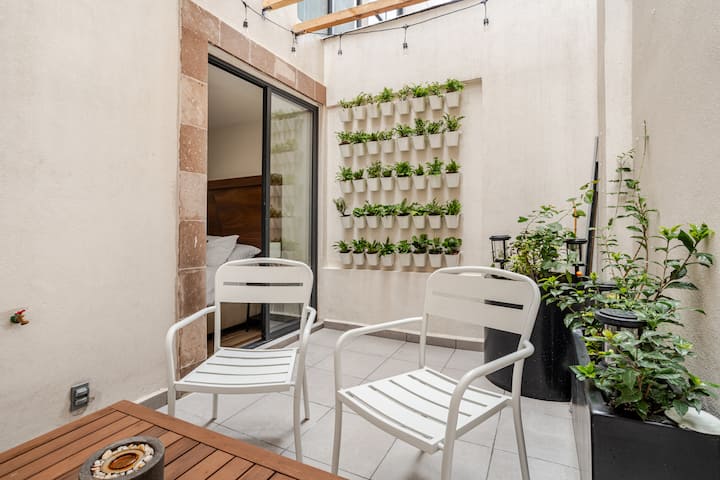 Departamento Con Terraza En Cdmx - Mexikó