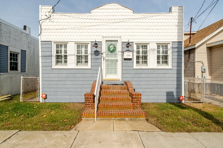 2 Bedroom House | Coastal Vibes + Backyard - Wildwood, NJ