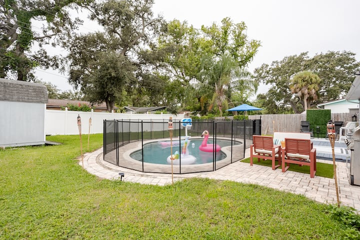 Private Pool • 5 Min To Indian Rocks Beach• Pet-ok - Largo, FL