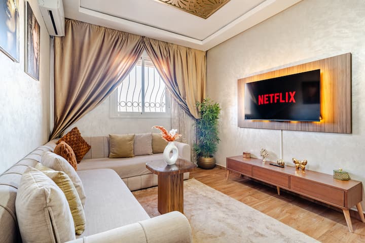 2 Chambres Proche Medina Et Aéroport - Marrakesh