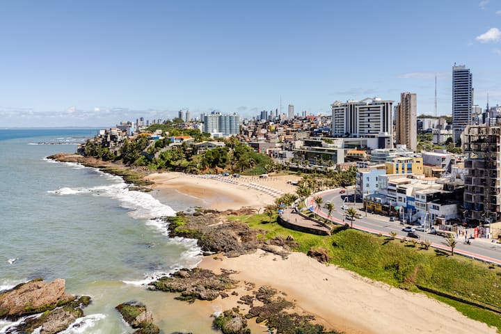 Apt Varanda Vista Mar Praia Da Paciência. - Rio Vermelho