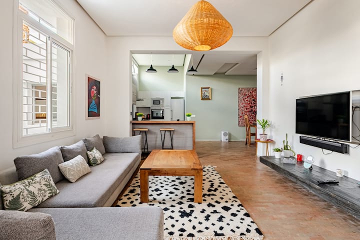 R02- 4br Stylish Villa - Cozy Patio-downtown Rabat - Rabat