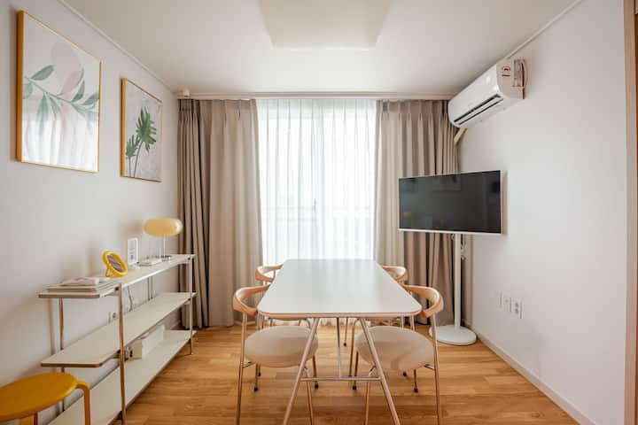 합법숙소#앤스테이#상수역5분#홍대도보7분#홍대#합정#2층#엘레베이터o#2room3beds - Seúl