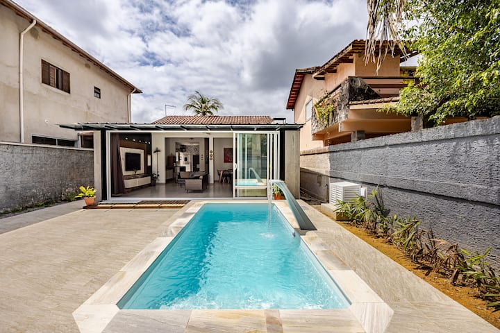 Refúgio Do Litoral Com Piscina + ÁRea Gourmet - Ubatuba