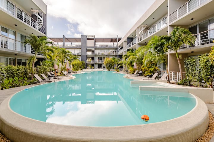 2br Condo Bamoa Playacar By Lc - Playa del Carmen