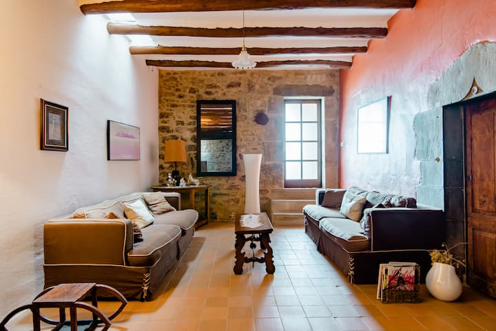 Chambre 2 Adultes/1 Enfant, Piscine, Plages à 17km - Catalogne