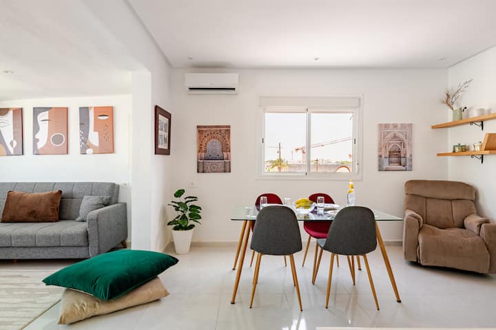 1 Br, A/c, Great Location, 4 Guests - Rabat