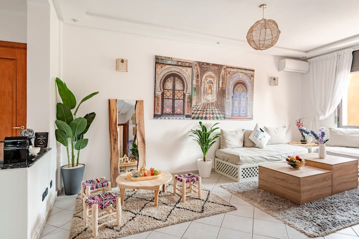 ÉLégance Moderne & Charme Marocain – Centre Gueliz - Marrakech