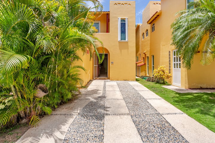 Tropical House In Playacar - Cozumel