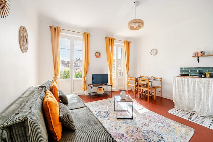 Lumineux – Grand 2-pièces Antibes Vieil Antibes - Marineland - Antibes