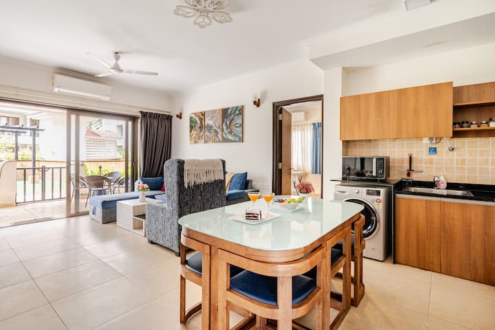 Luxe 2bhk- Jacuzzi, Steam, Sauna - Goa