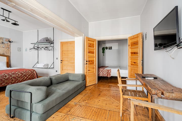 2br Loft Home Ac&kitchen&lift&1min To Metro - İstanbul